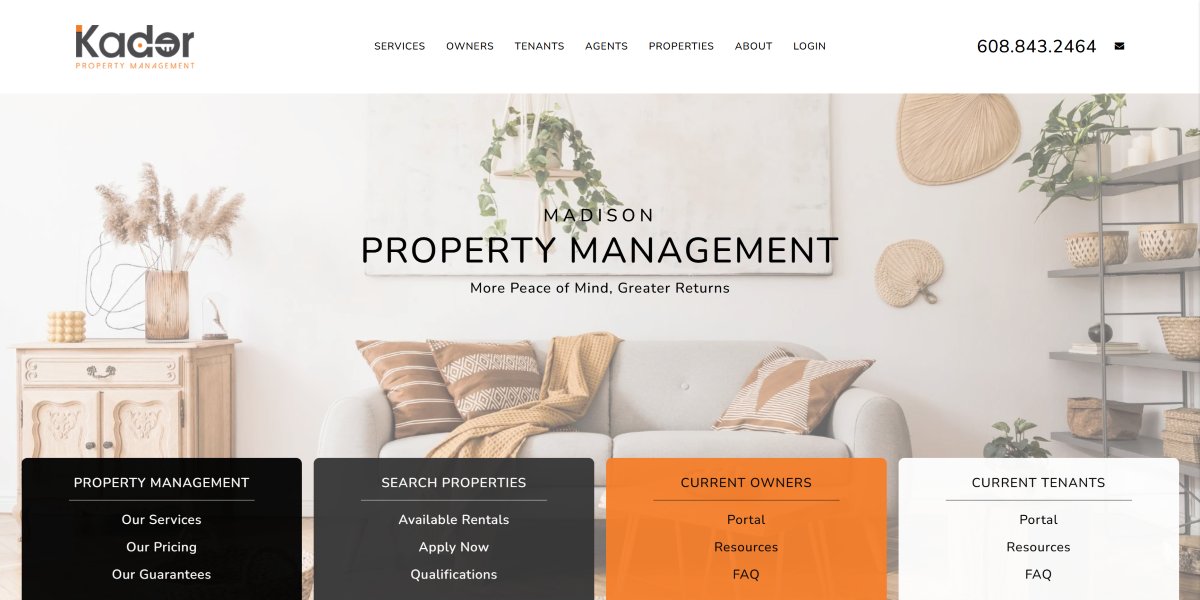 Madison Property Managers | Kader Property Management